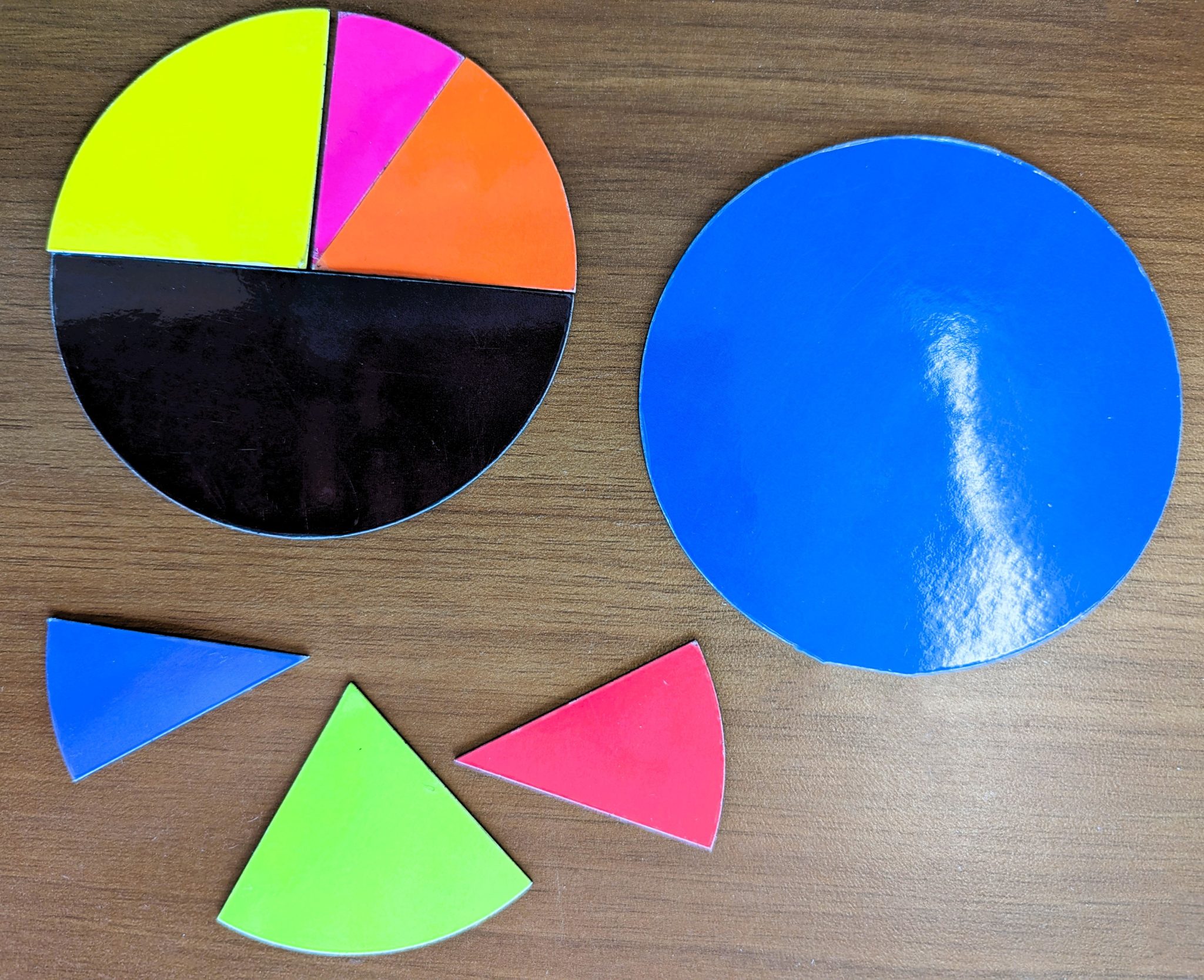 Matériel pour les fractions - Projet MathéRéaliser